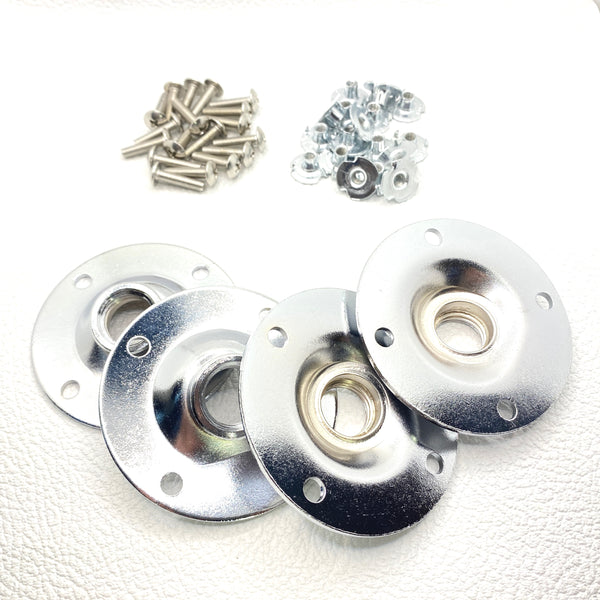 CV Keyboards Rhodes Electric Piano Replacement Leg Plates / Flanges w ...