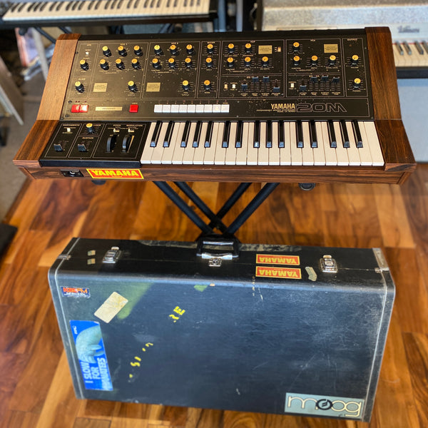 Yamaha CS-20M Vintage 37-Key Monophonic Synthesizer 1979 w/ OHSC Pro S ...