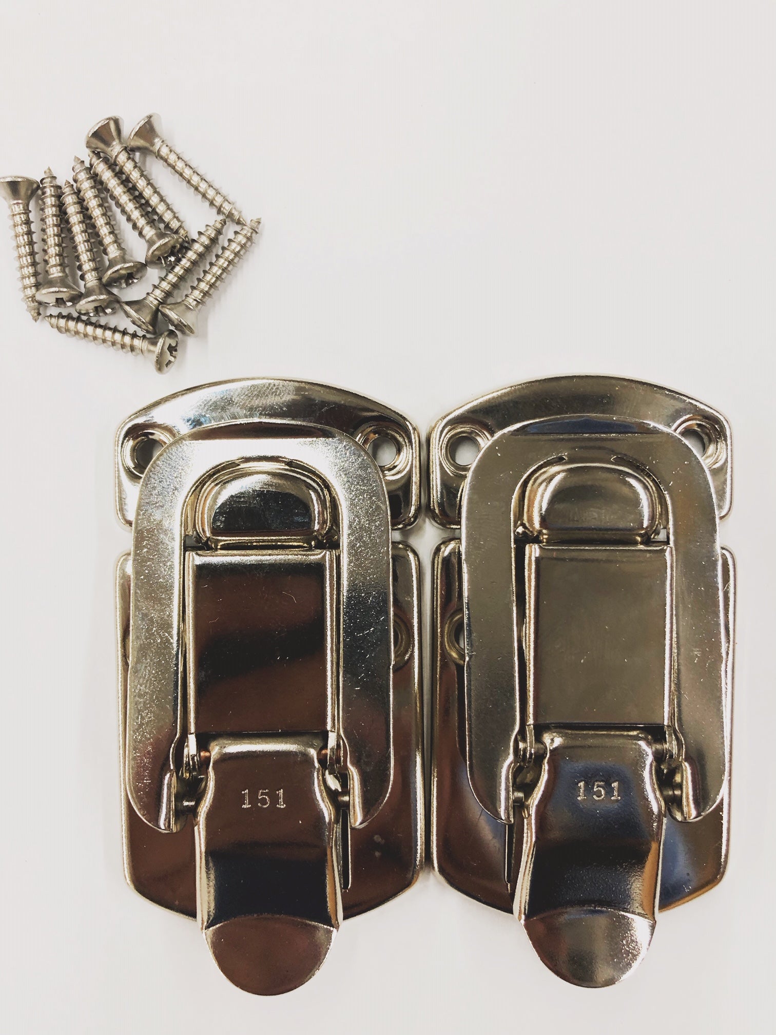 Fender Rhodes Electric Piano Later Era Replacement Latches Pair w/ Scr ...