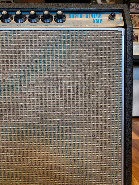 Fender Super Reverb "Drip Edge" 2-Channel 40-Watt 4x10" Guitar Combo S ...