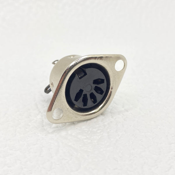 NOS Panel Mount 5-Pin MIDI Female Vintage Jack Connector – CV Keyboards