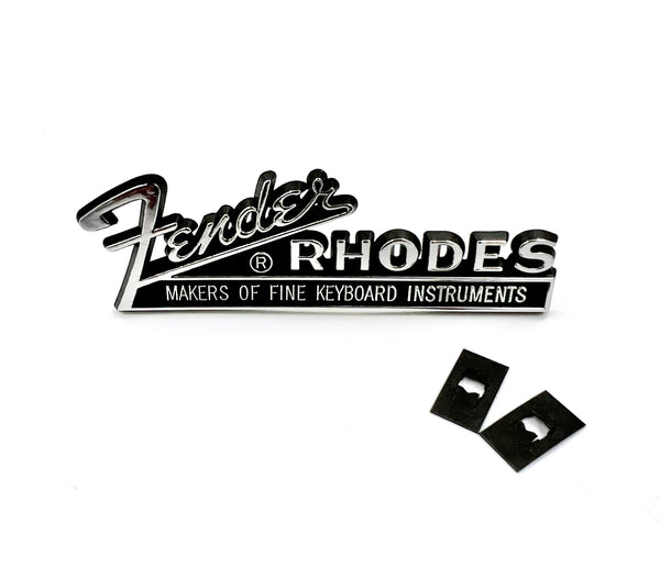 Fender Rhodes Name Rail Logo Electric Piano Replacement Badge – Custom ...